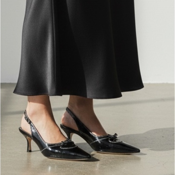 Sesto Meucci | Shoes | Sesto Meucci Vintage Elegant Black Slingback ...